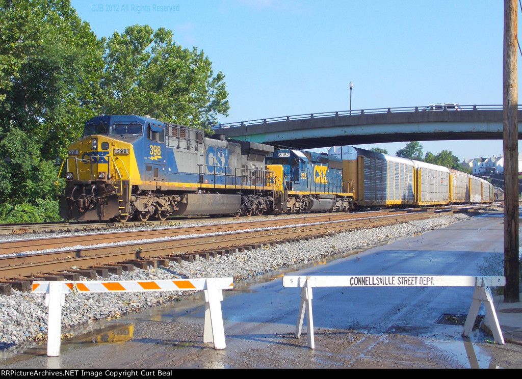 CSX 398 and 8152